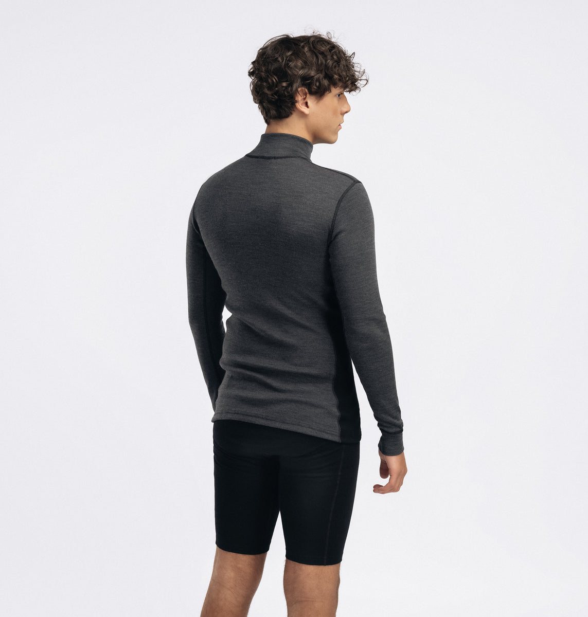 Aclima Warmwool Mockneck Mens 220 Zip Merino Shirt – Merino-Store.com