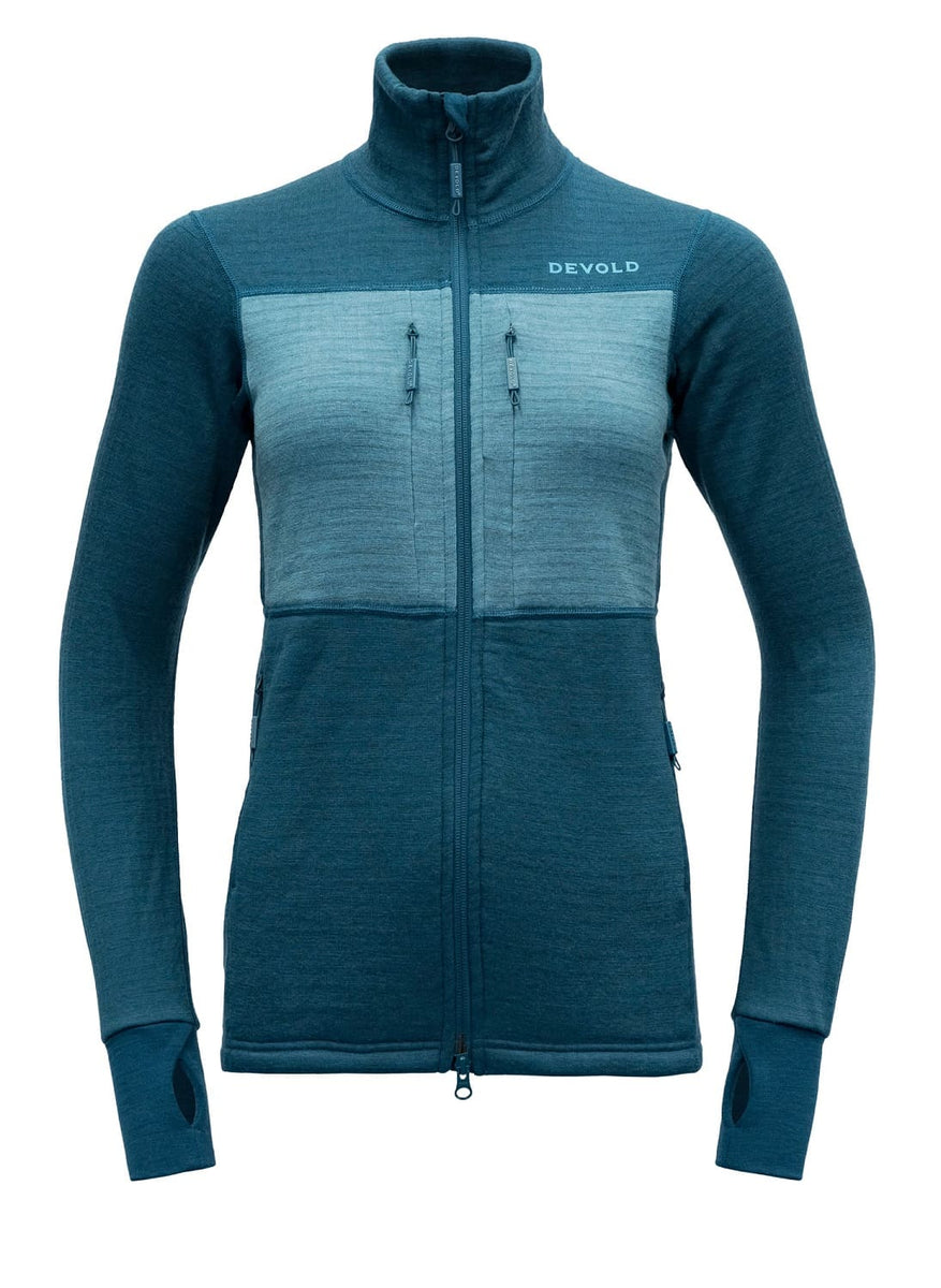 Devold Egga Grid Merino Jacket Woman – Merino-Store.com
