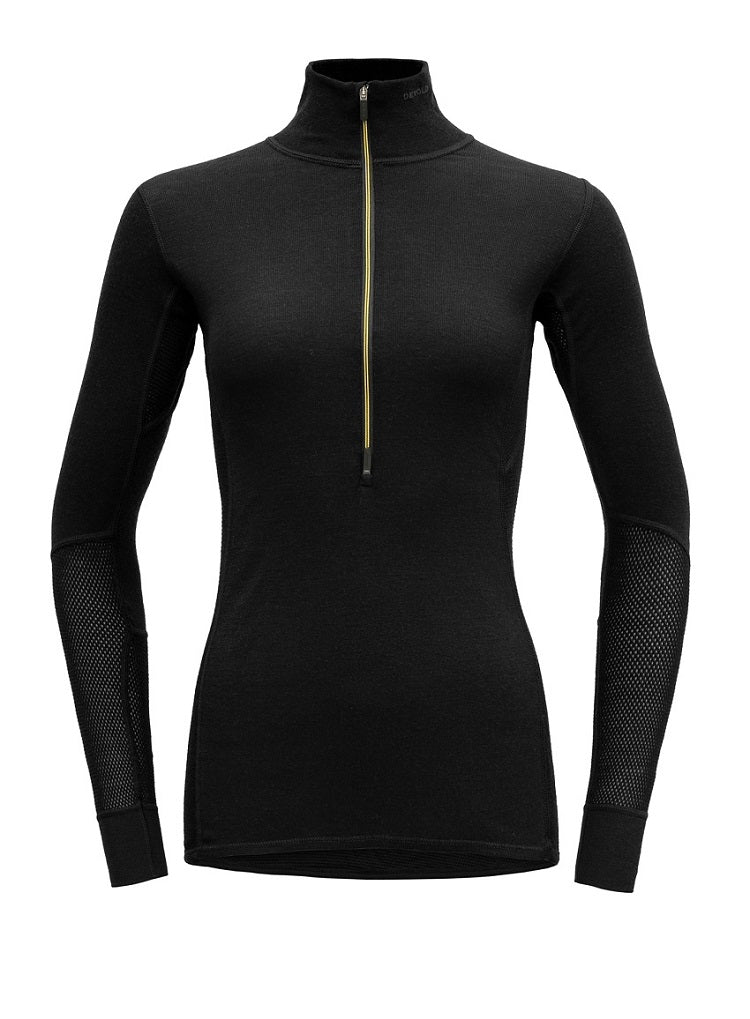 Devold Merino Wool Mesh Woman Half Zip Neck – Merino-Store.com