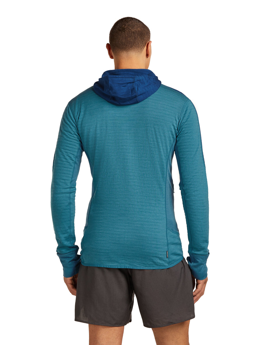 Icebreaker Descender 300 Tencel®-Merino Fleece Hoodie Herren – Merino ...