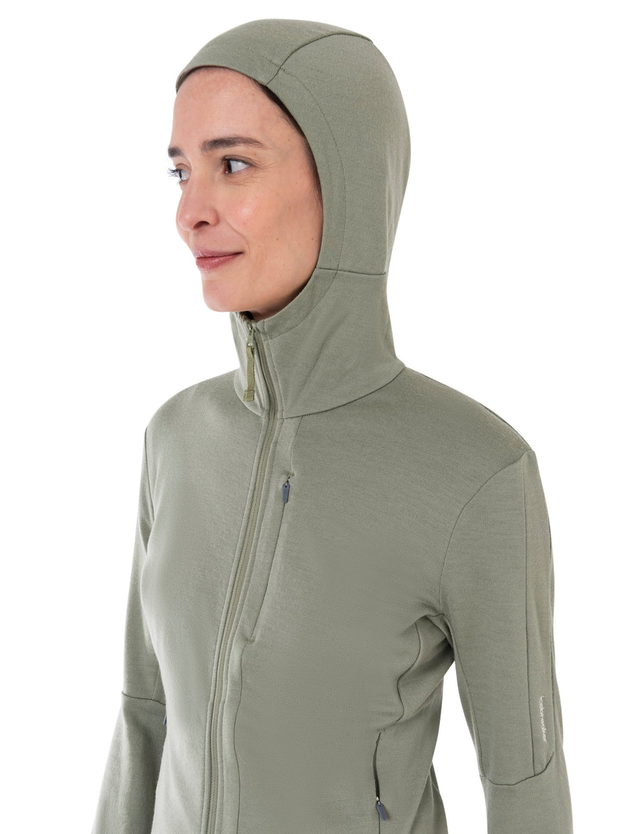 Icebreaker Women Merino 260 Quantum LS Zip Hoodie – Merino-Store.com