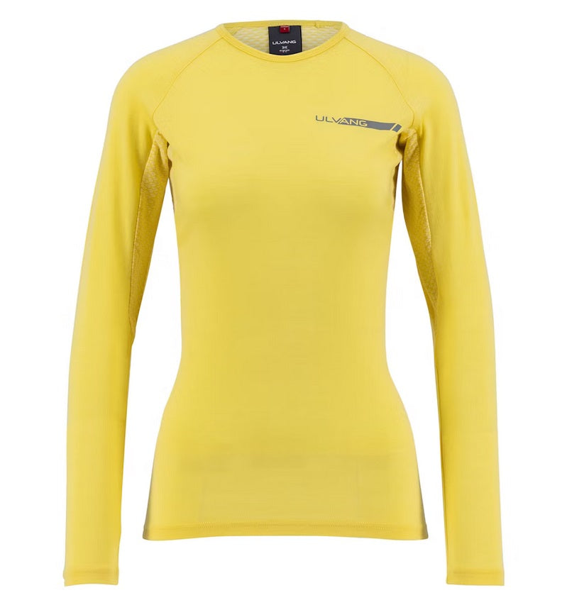 Ulvang Gira Round Neck Womens Longsleeve mit Merino Mesh – Merino-Store.com